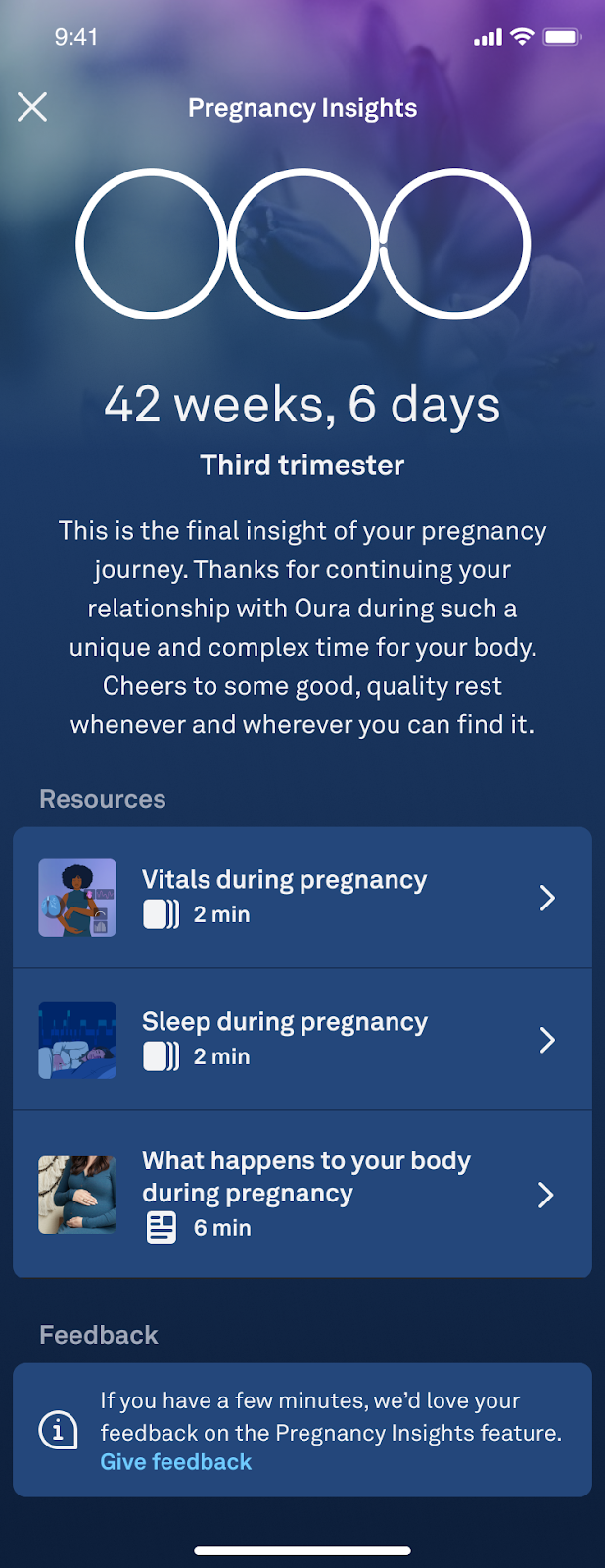 Smart Ring Maker ŌURA Adds New In-App Pregnancy Insights Feature ...